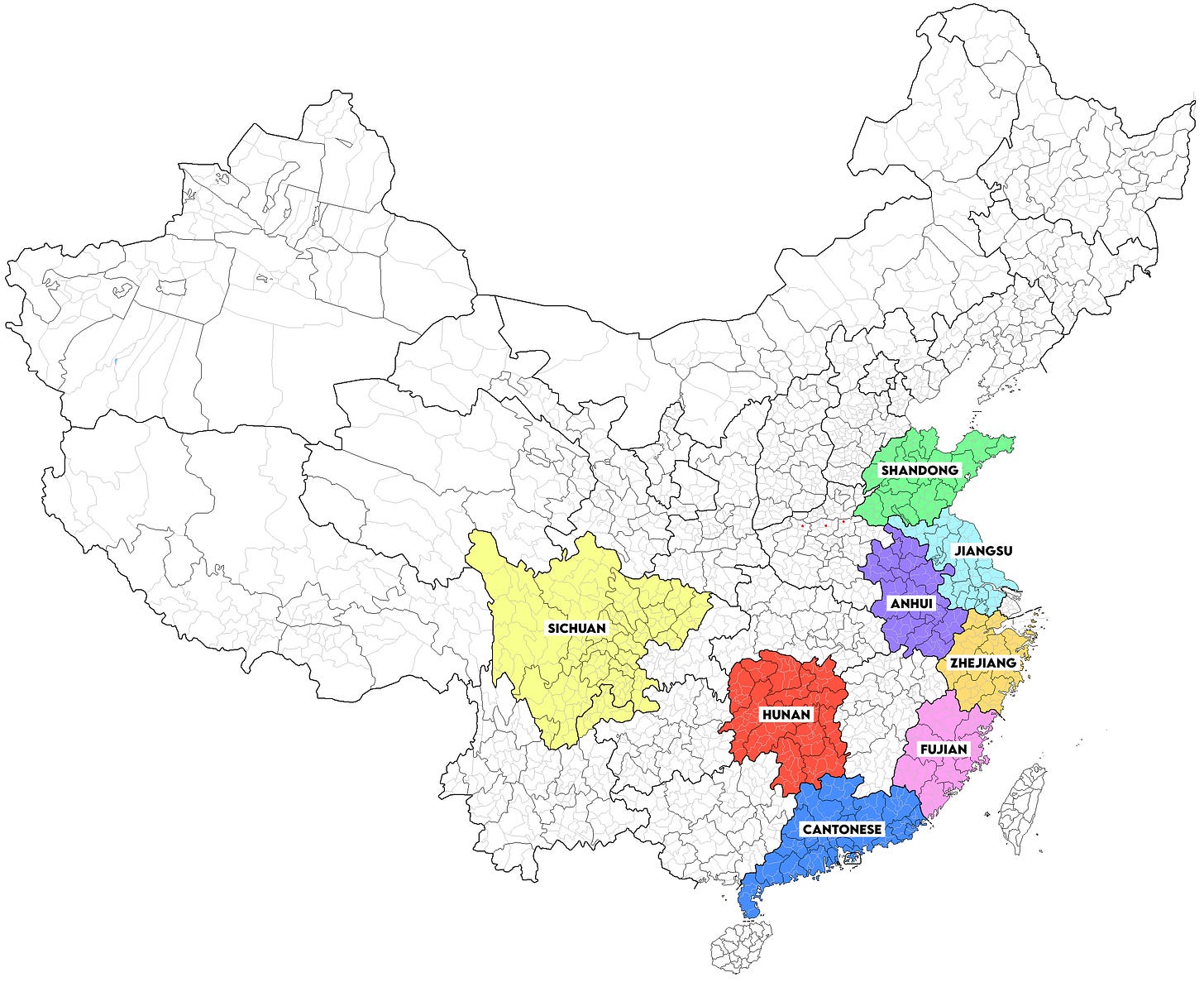 63 Chinese Cuisines: the Complete Guide