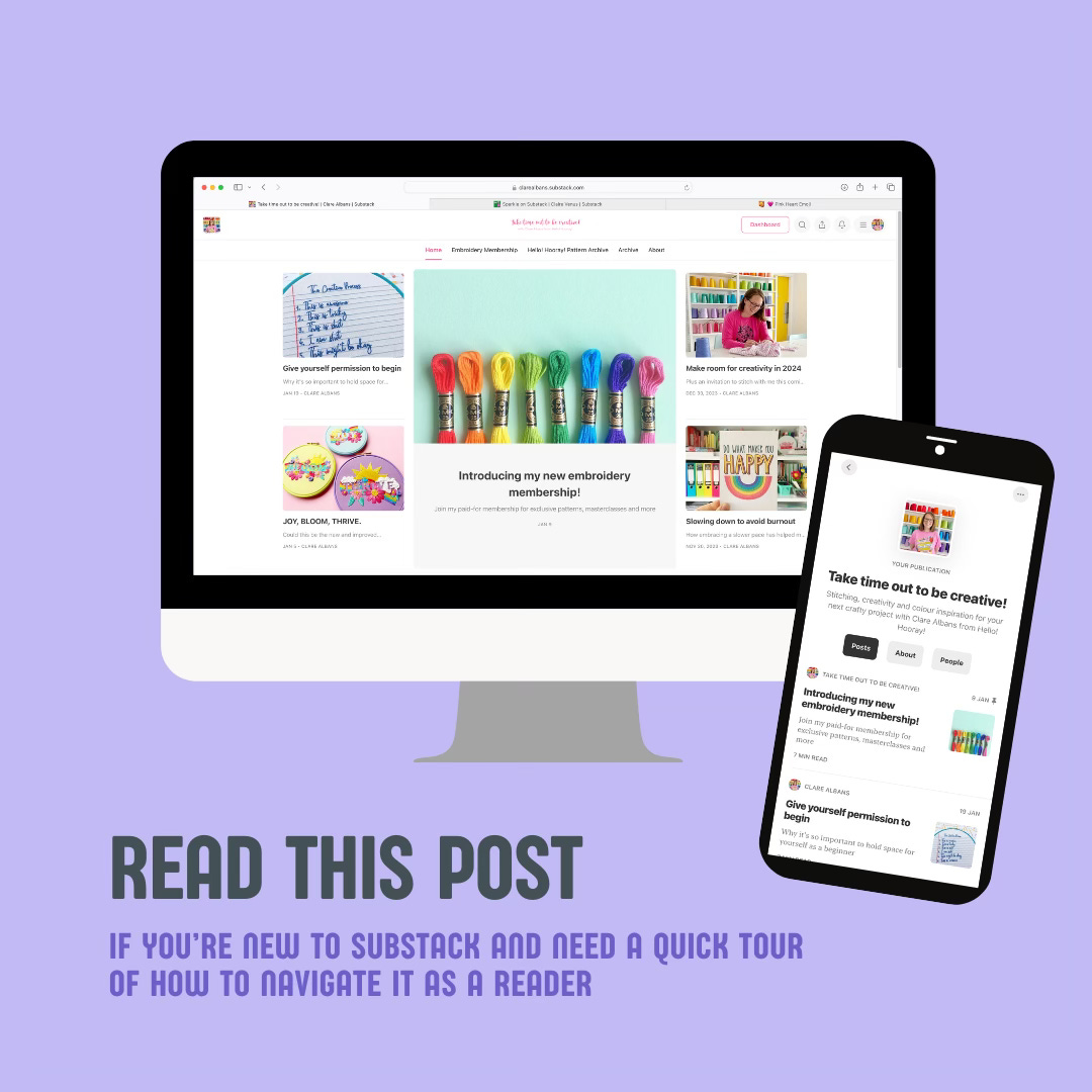 Navigating Substack as a new reader - by Clare Albans