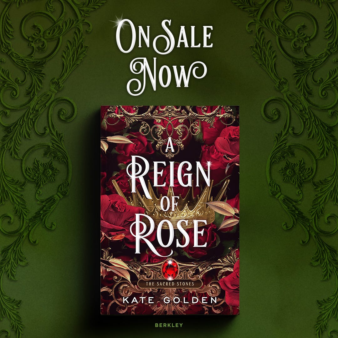 The Sacred Stones Trilogy is Complete! - by Kate Golden