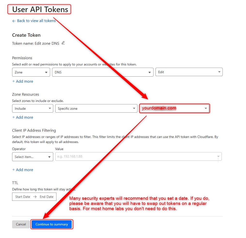 How To - Setup Cloudflare, LetsEncrypt and Traefik