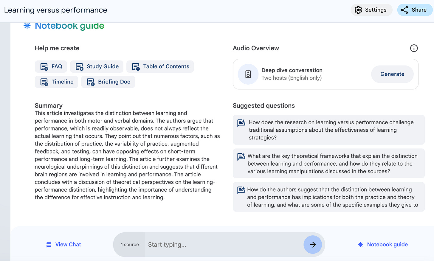 NotebookLM: The best use of AI I have found (so far)