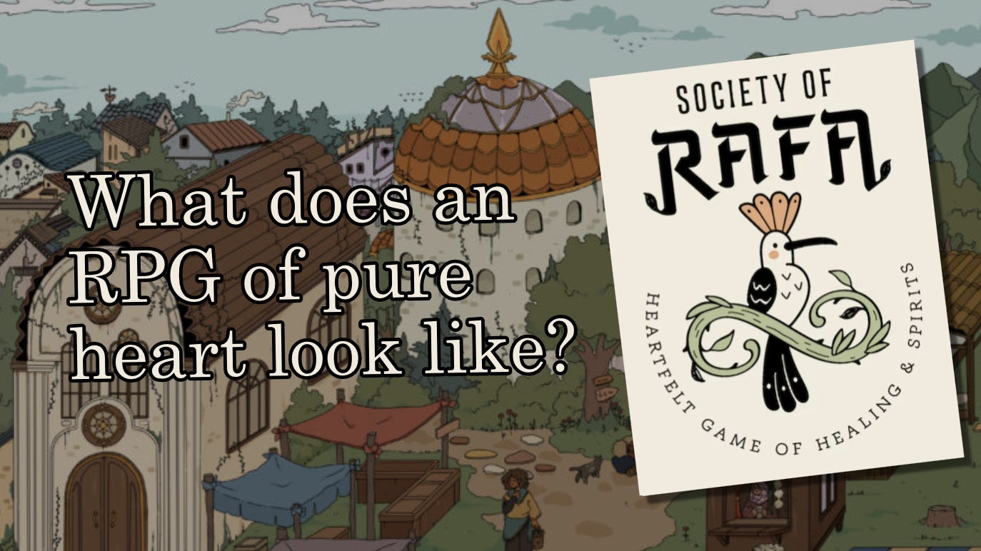 Can an RPG be all about healing and acceptance?