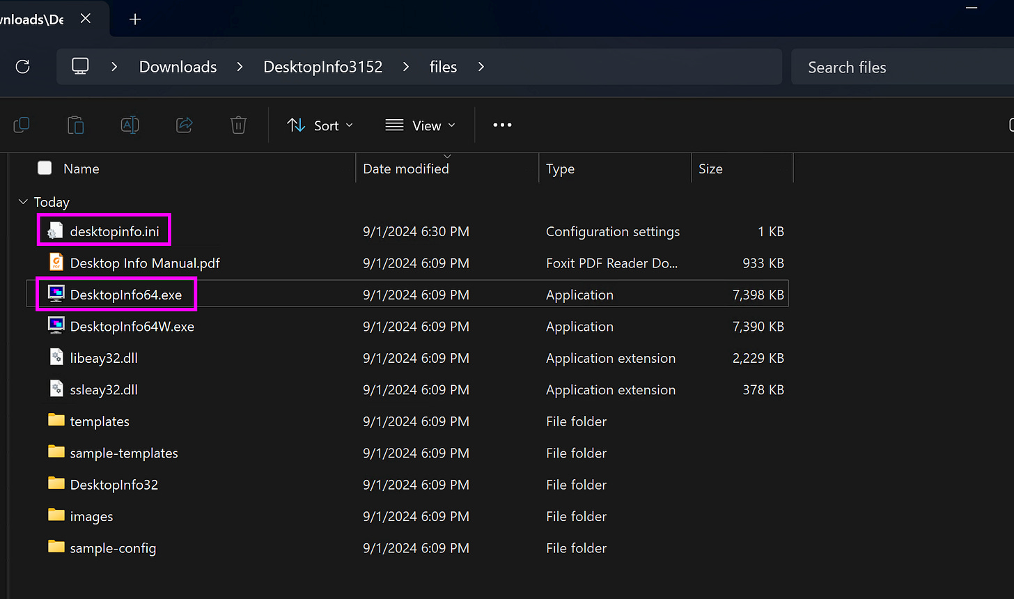 Deploying DesktopInfo using Microsoft Intune (Modern BGInfo)