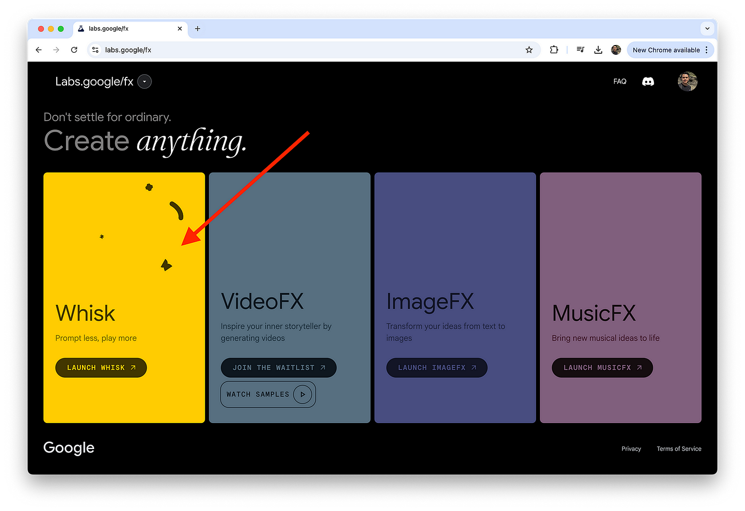 Google Releases Whisk AI Image Generator