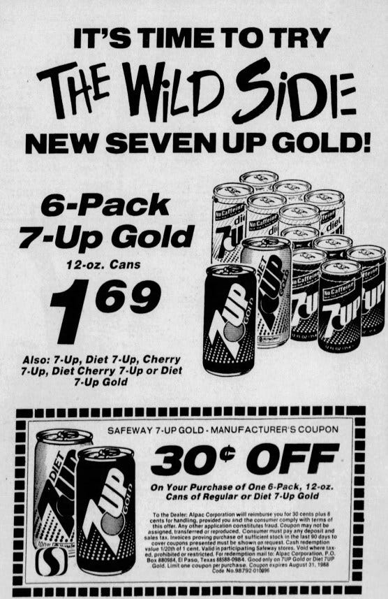 Remember 7 Up Gold? - The Retroist