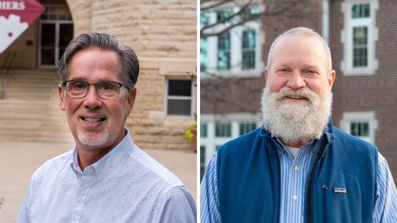 'Working with our students keeps us young': Allen Jantz, Doug Siemens ...