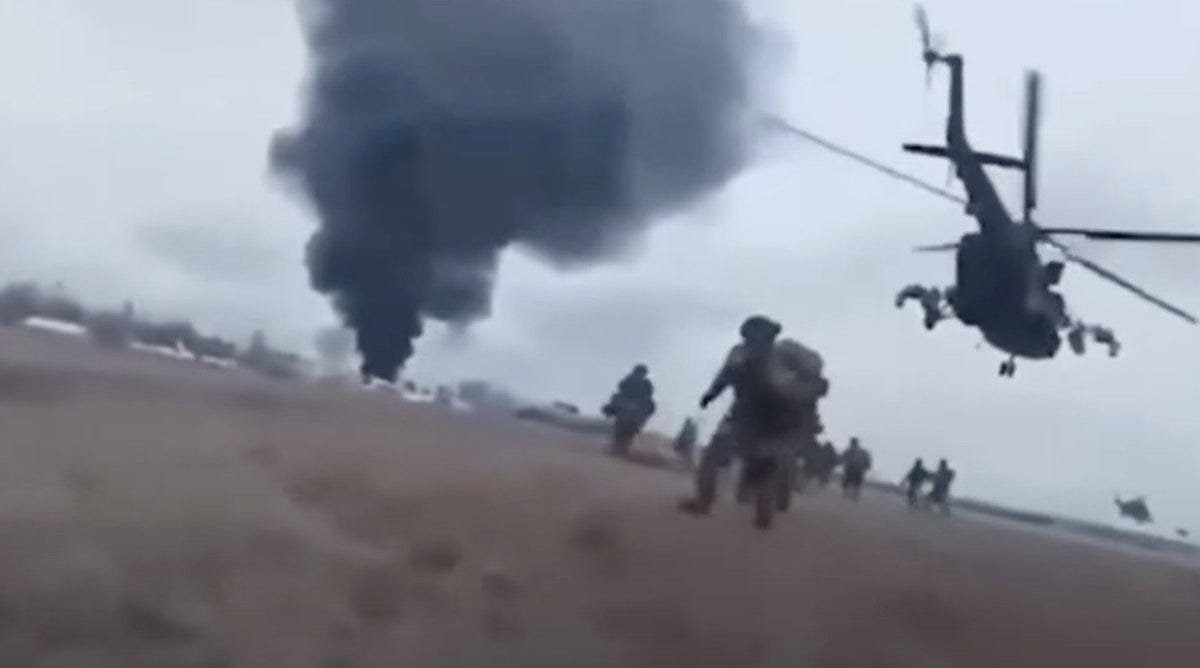 The Battle of Hostomel Airport - Warmonitor3’s Substack