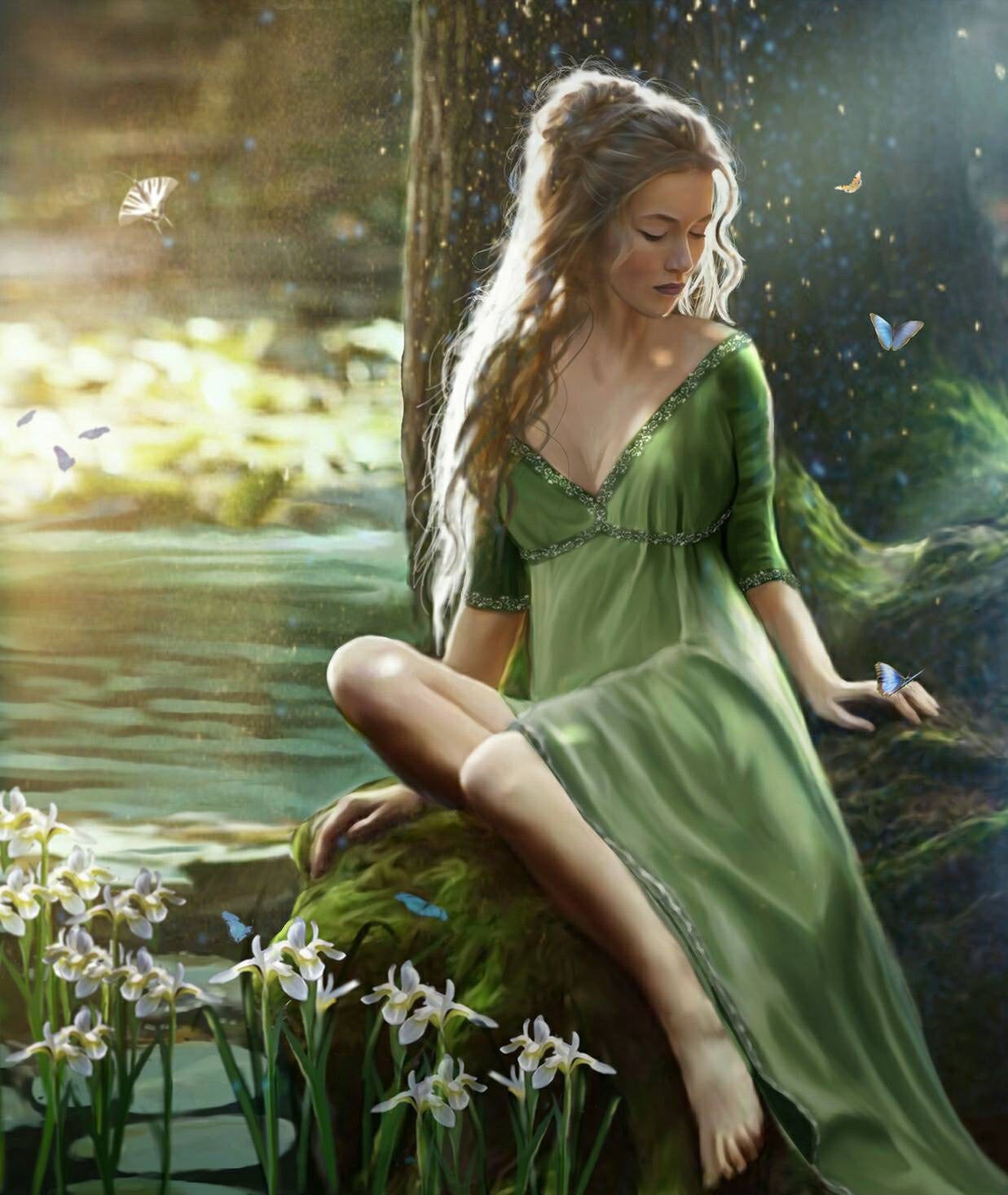 Ladies of LOTR: Goldberry - by Kat Deal