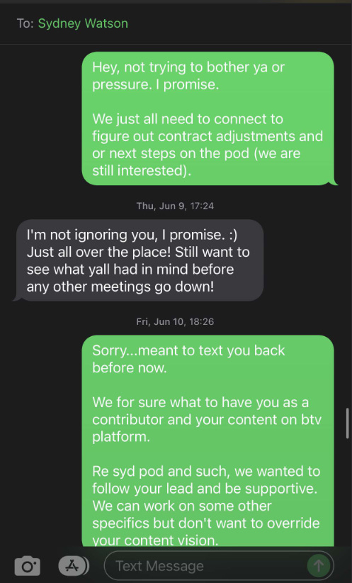 The Blaze Responds to Lawsuit From Sydney Watson