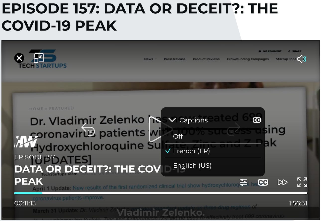 Dr. Vladimir Zelenko's COVID-19 Successful Treatment