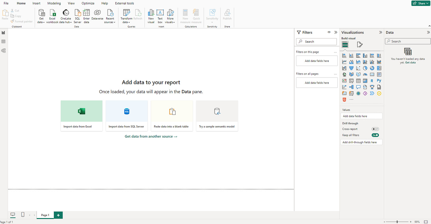 How To Use Power BI - The Power BI User Interface
