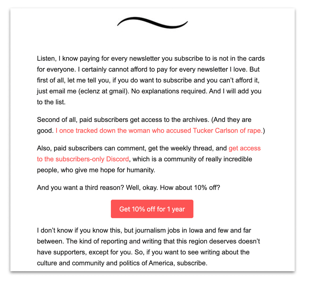 How to write a welcome email for new Substack readers