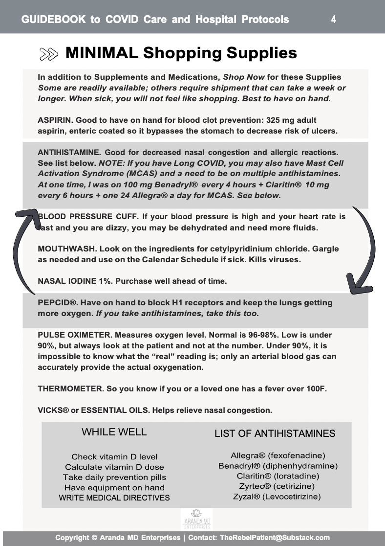 Guidebook to COVID Care and Hospital Protocols: Updated for January, 2024