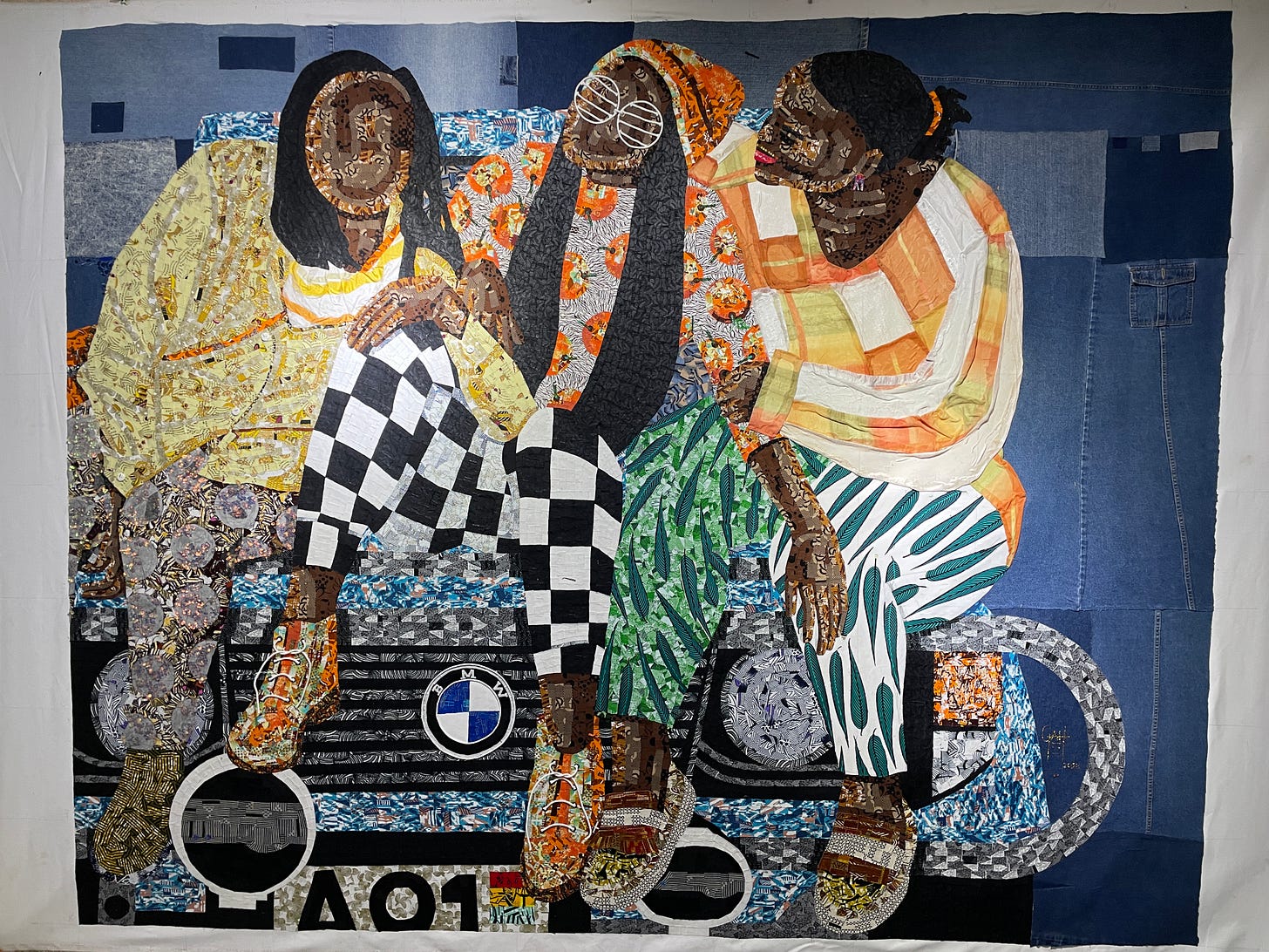 Inside Contemporary Ghanaian Artist Michael Gah's Accra Studio