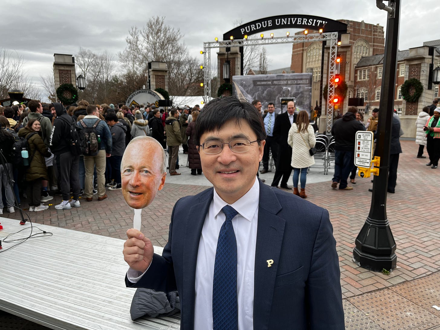 On Day 25: Q&A with Mung Chiang, Purdue’s new president