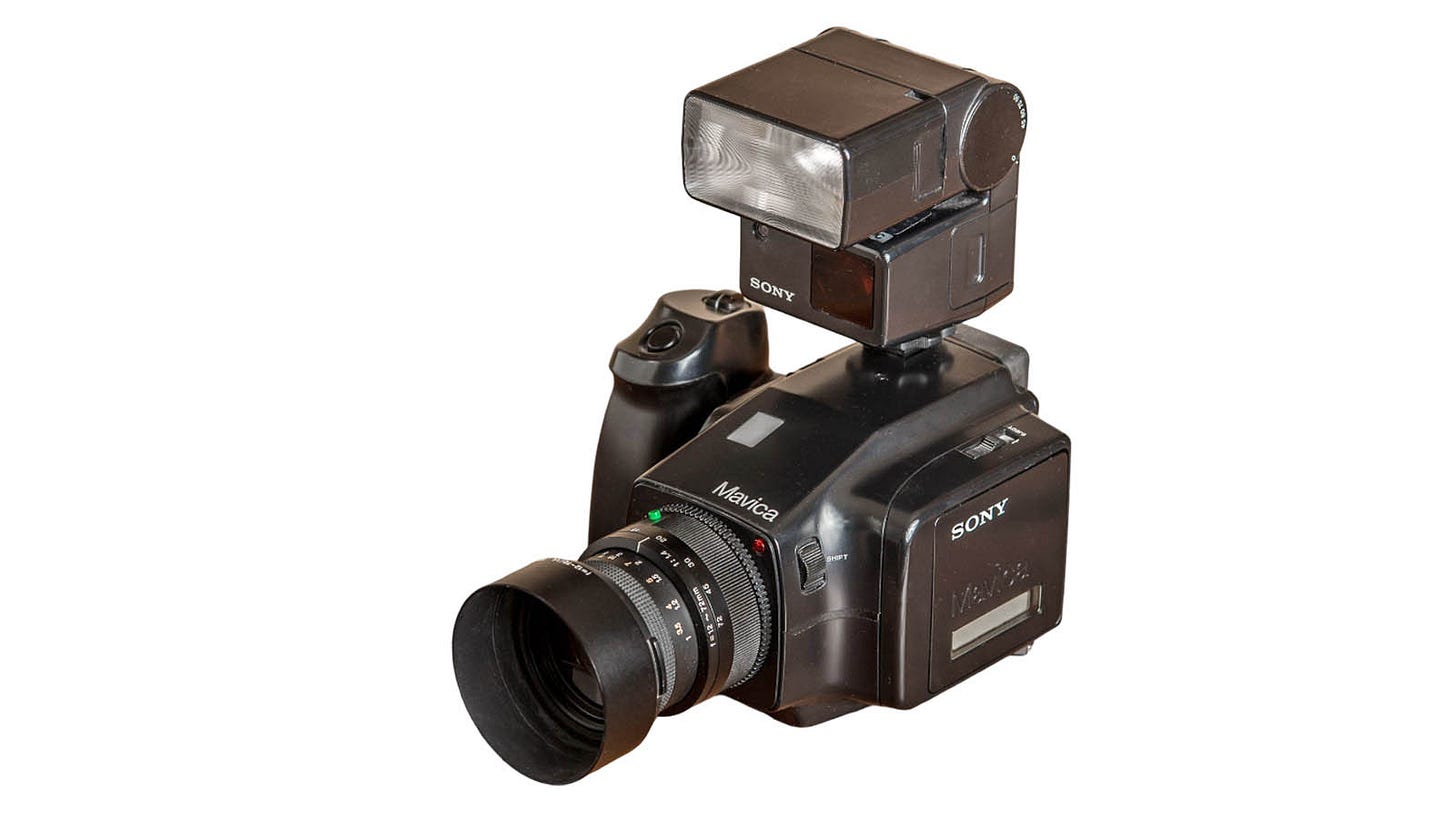 The Evolution of Sony's Mavica Cameras - by ObsoleteSony