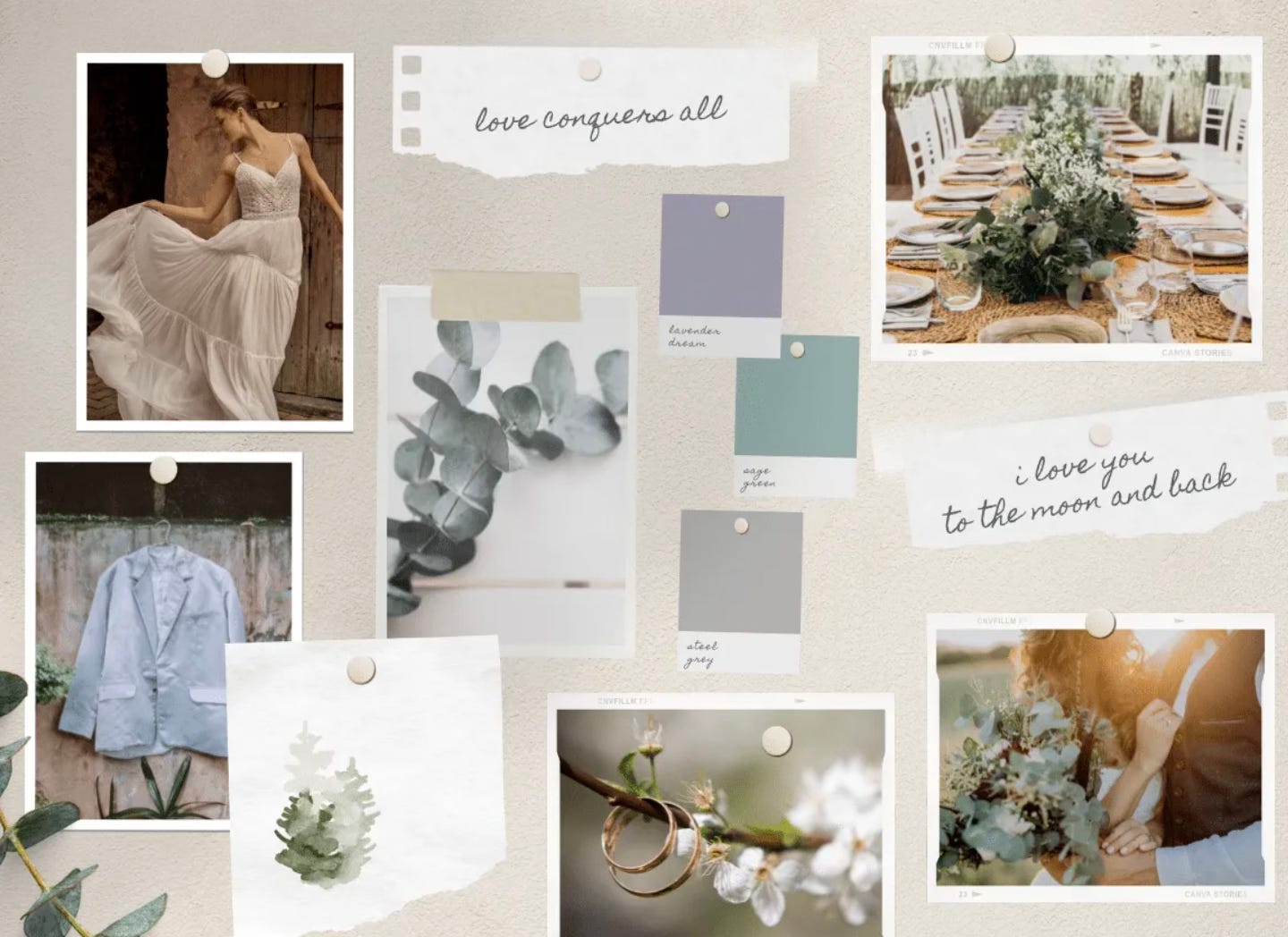 Wedding Vision Boards - by Anna