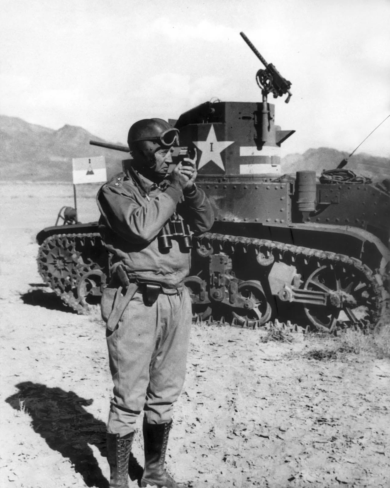 Patton takes command in North Africa - by Martin Cherrett