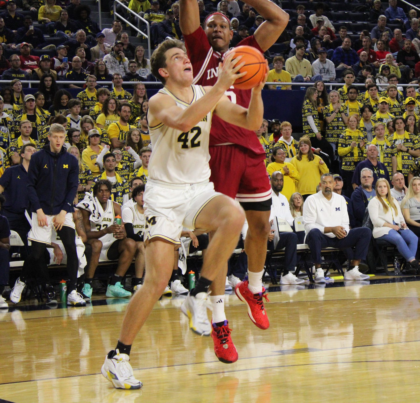 Wolverine Forward Tschetter Developing into Formidable Player with ...