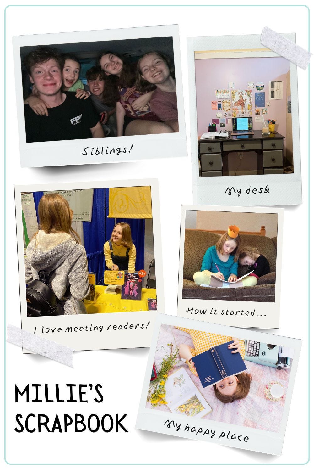Meet Millie Florence, middle-grade novelist