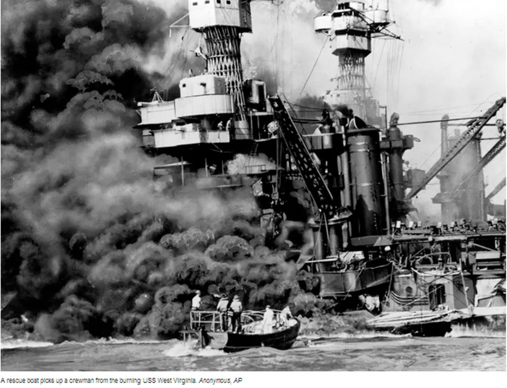December 7, 1941 "A date that will live in infamy" Pearl Harbor ...