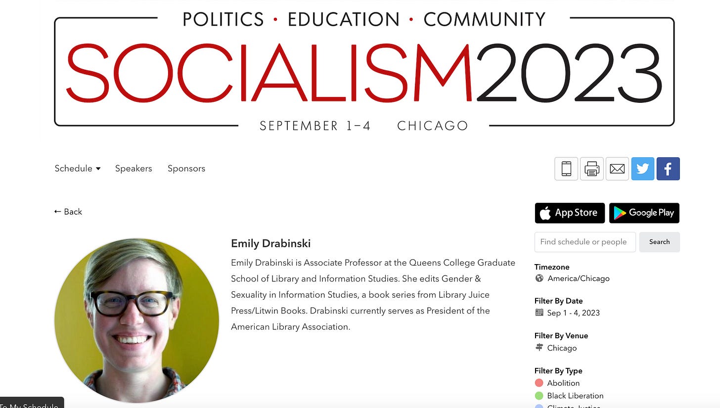 EXCLUSIVE RECORDING: American Library Association President Emily ...