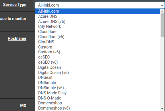pfSense: Configure Dynamic DNS for EasyDNS