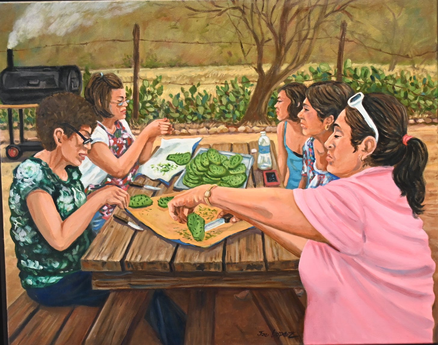 Images of the Chicano Barrio: Artist Joe Lopez at Centro Cultural Aztlan