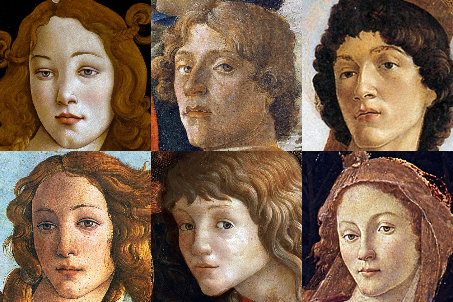 Do painters subconsciously paint themselves into their work?