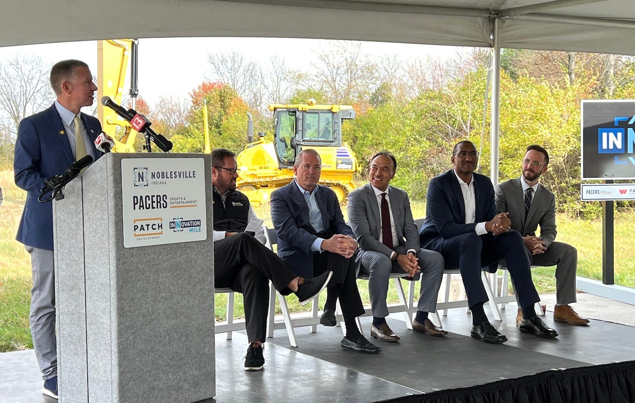 Pacers, Noblesville hold groundbreaking ceremony for future home of G ...
