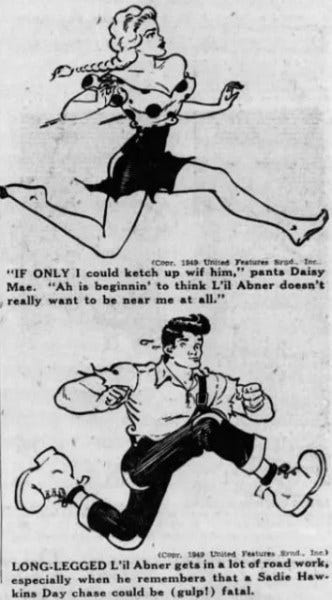History of Sadie Hawkins Day - by Bill Petro