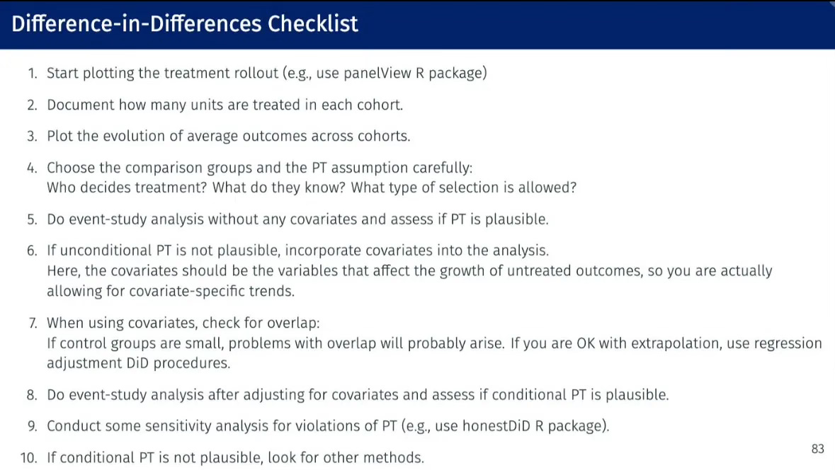 Pedro’s checklist 4c: Ashenfelter Dip, Parallel Trends but Non-zero Pre ...