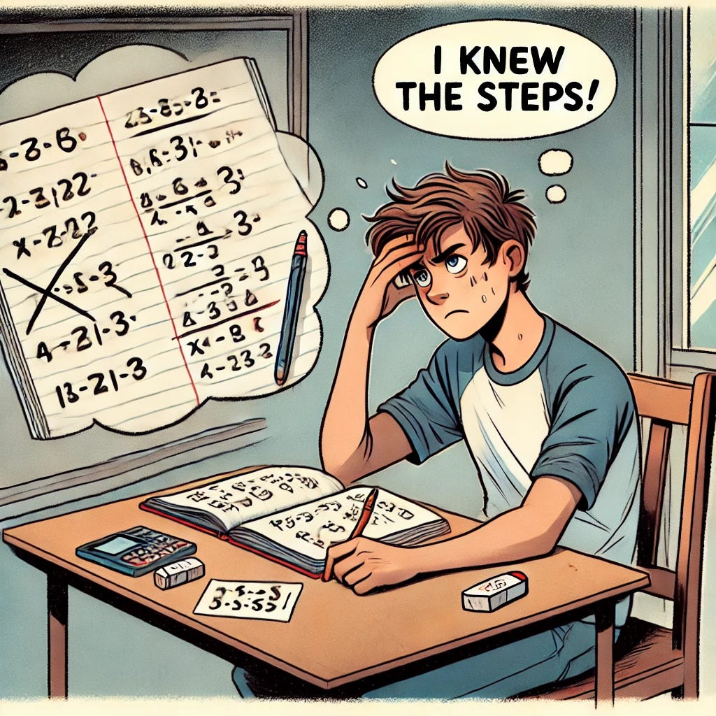 Why Is Math the Only Subject Where I Make Silly Mistakes?