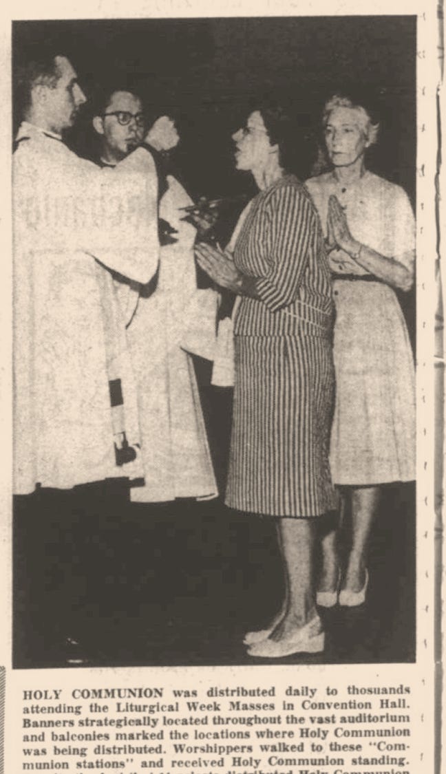 ‘Stand Up Like Free Men’: The modern history of standing for Communion