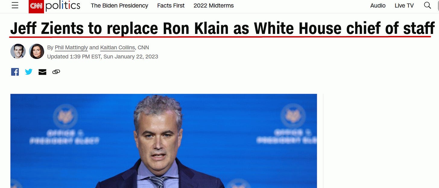 Jeff Zients, Who Predicted a "Winter of Illness and Death for the ...