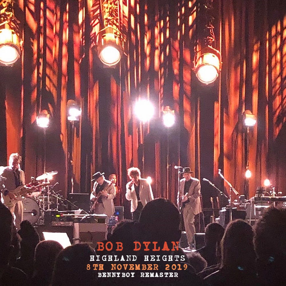 Dylan in Cincinnati: November 2019 - by Graley Herren