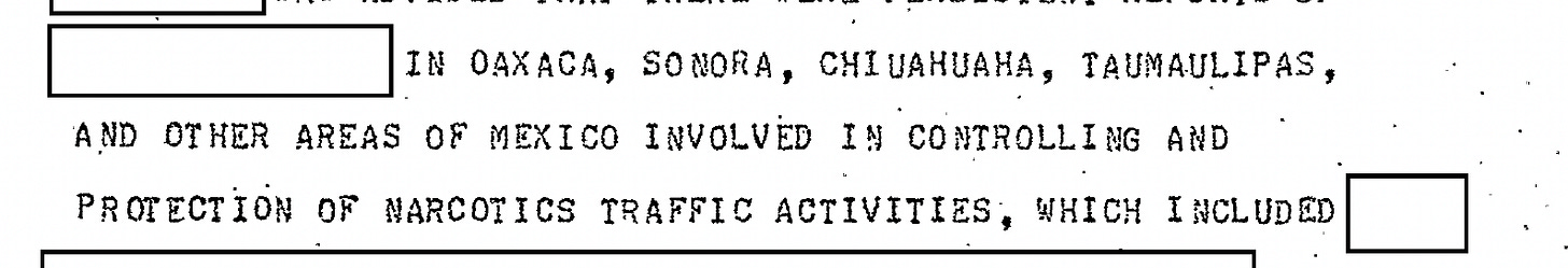 Exclusive – U.S. Declassifies Document on Bartlett and Camarena Case