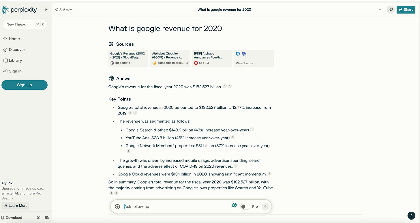 How Perplexity.ai Build Its AI-Powered Conversational Search Assistant