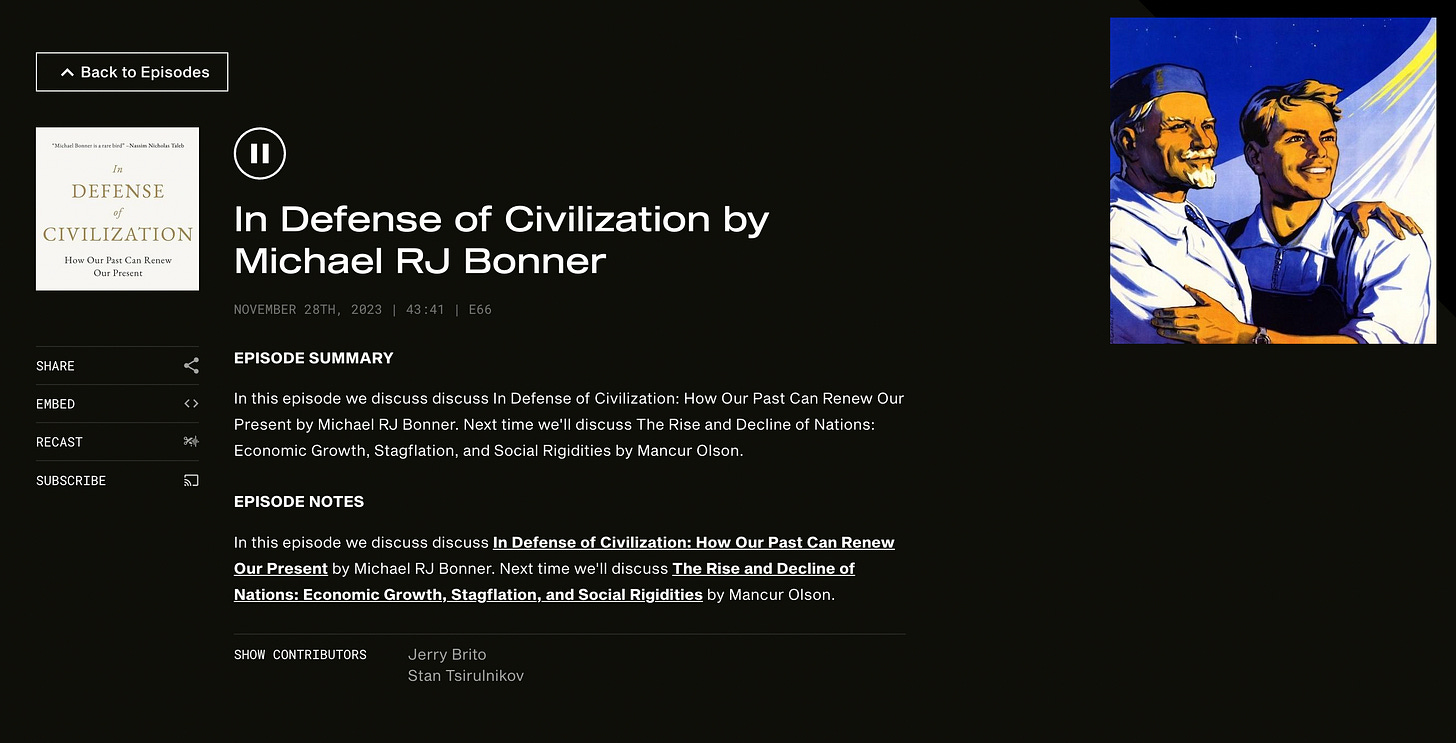 Podcast! - by Michael Bonner - The Bonner Report