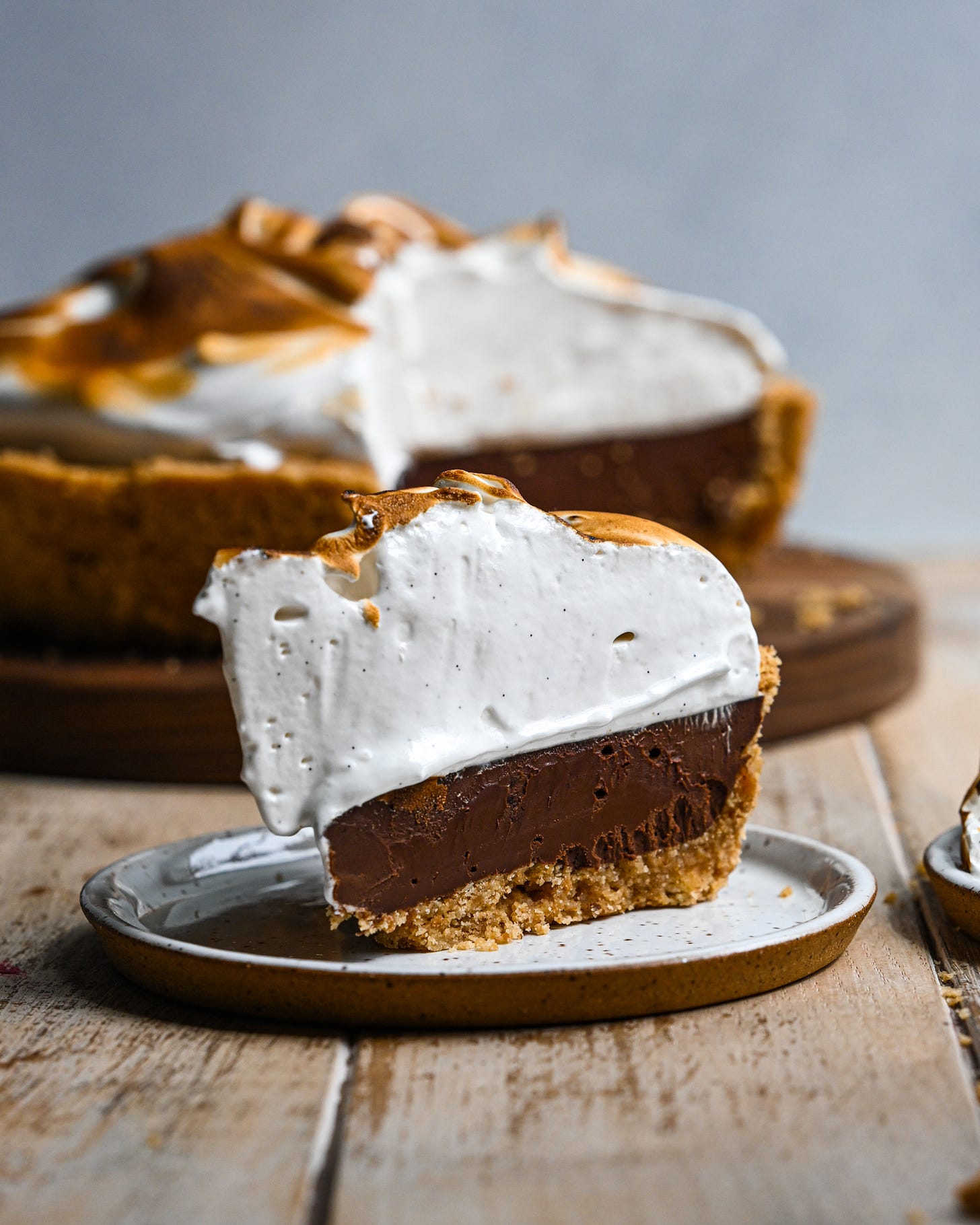3-5 Layered Chocolate Pie - by Sam - buttermilk weekly