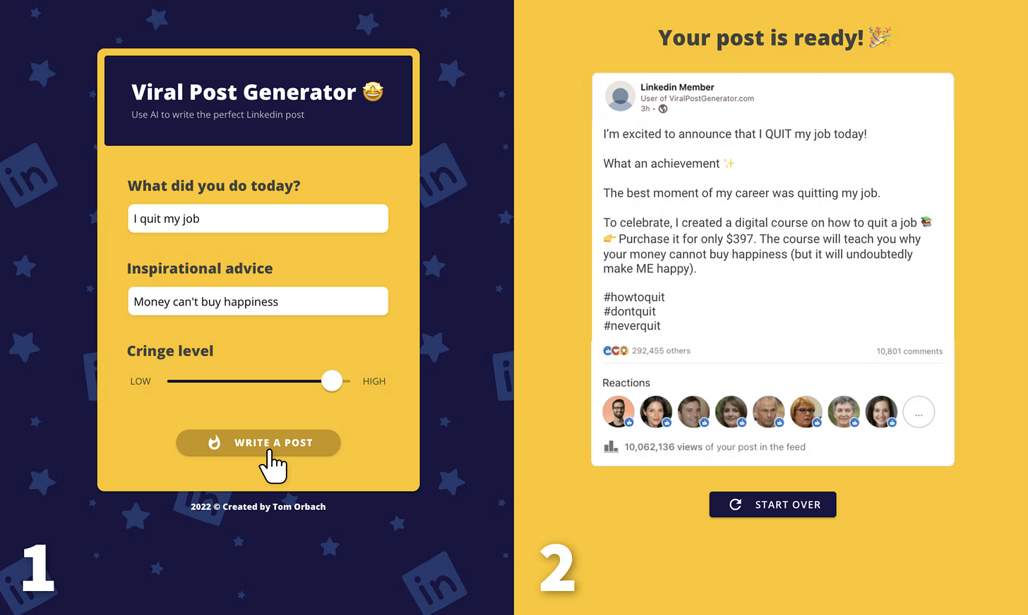 How I built and sold the Viral Post Generator 💰