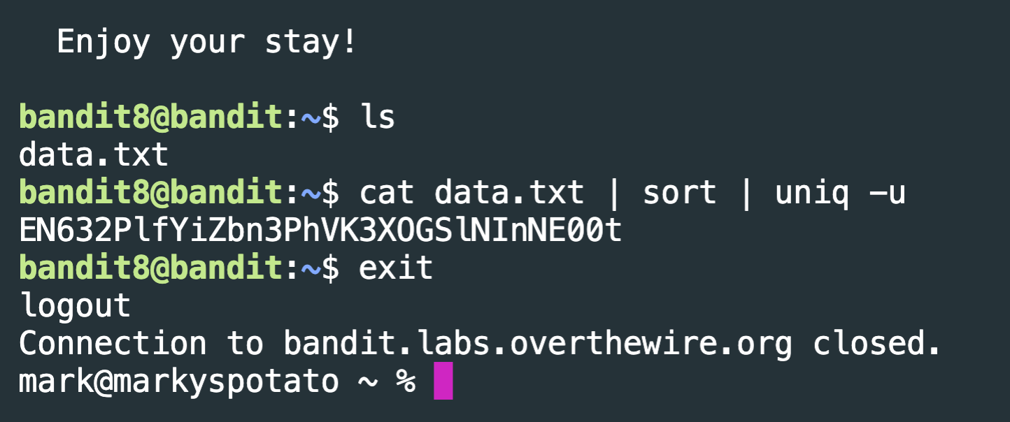 How to play Over the Wire: Bandit (Levels 0-9) - by Mark Yu