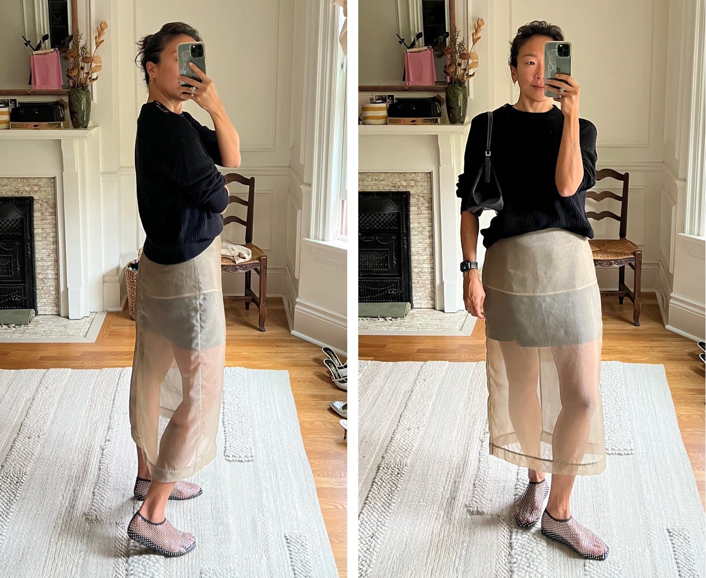 125/ 7 (New) Ways I'm Wearing My Sheer Skirts Without Feeling Naked
