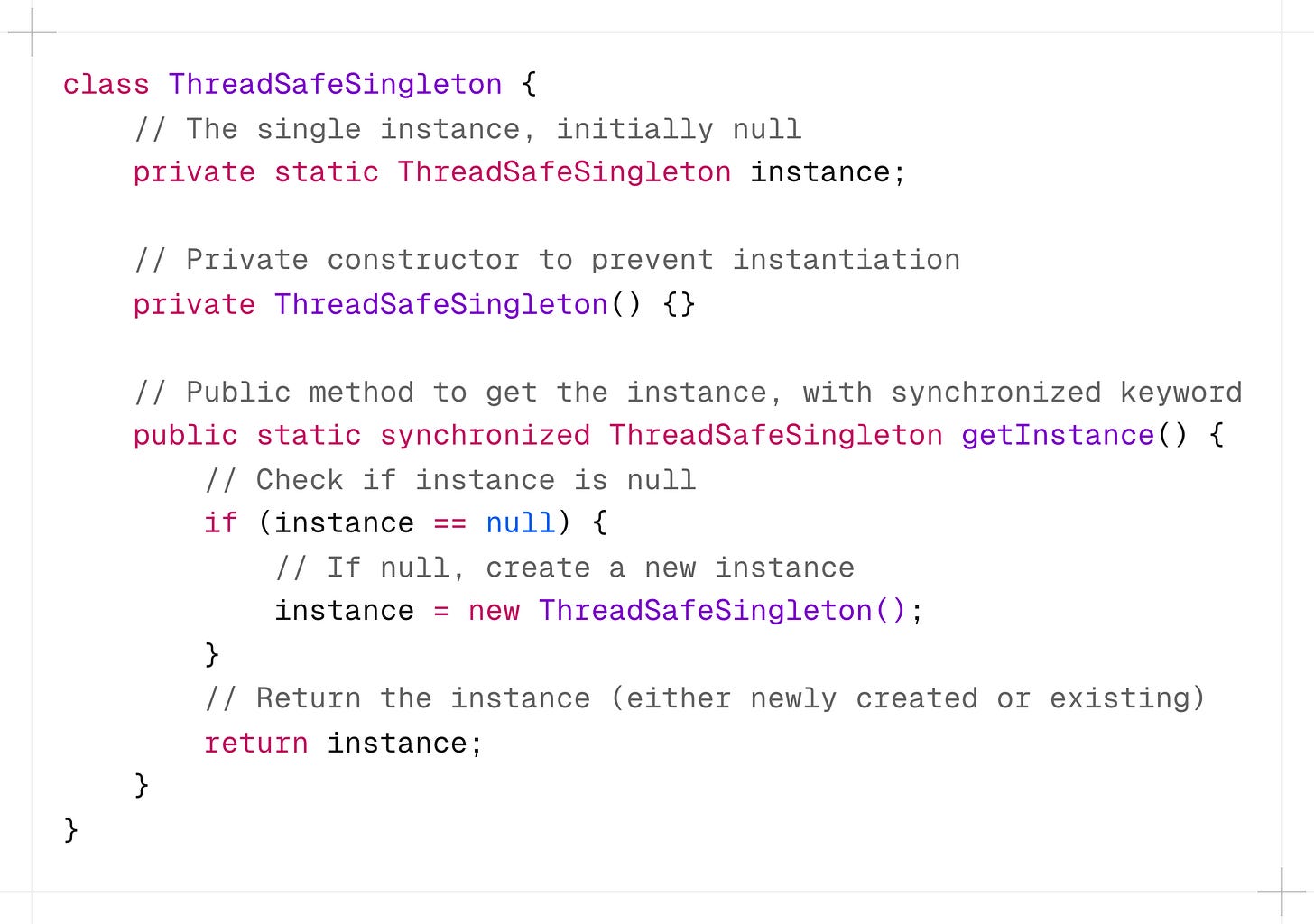 Singleton Design Pattern and 7 Ways to Implement it