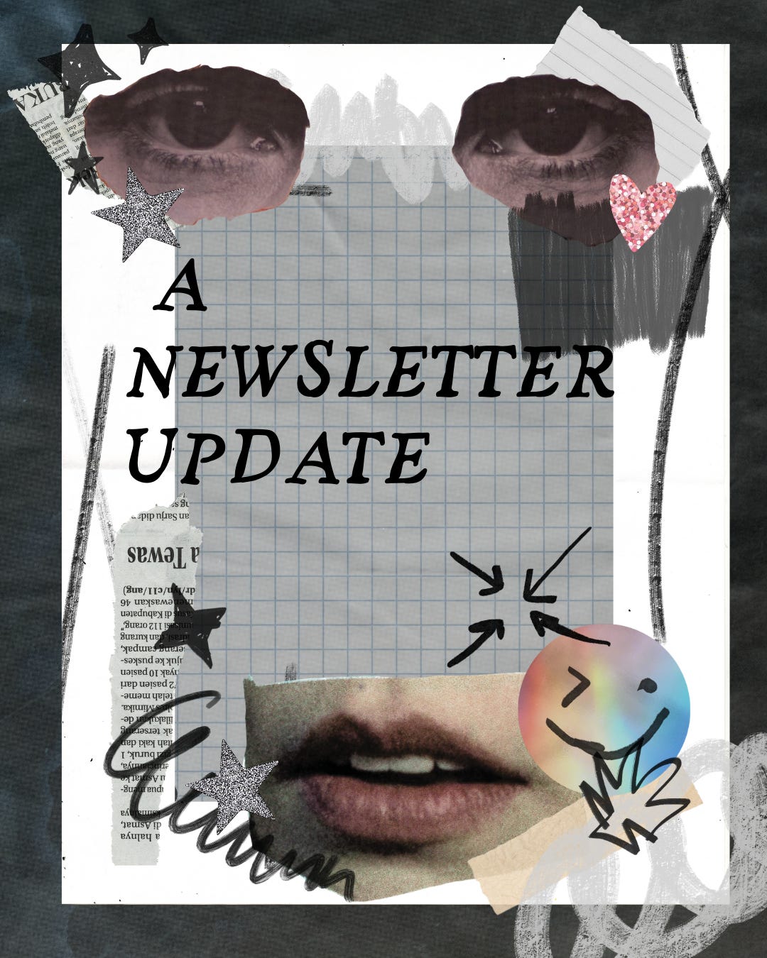 A Newsletter Update - Violet Clair - The Newsletter