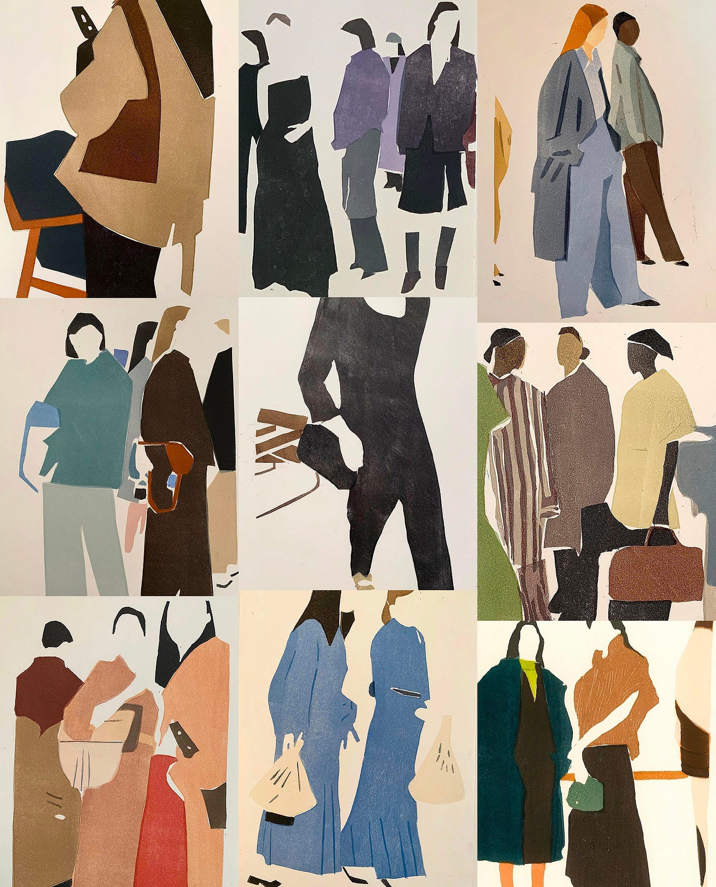 #3473 | Women drawing women. - A Treasury of Moods