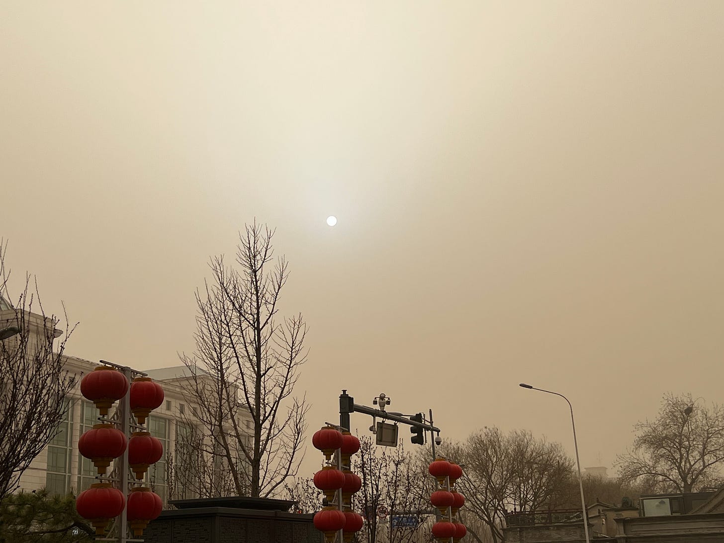 Beijing Sandstorm - by Anthony Tao - Poetry from Beijing