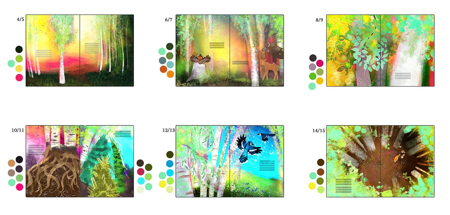 How Do You Start an Illustration? — Thumbnails for Kids Books