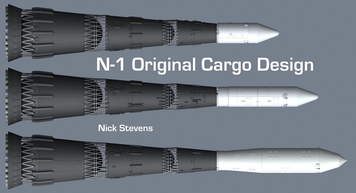 Part 1. The Original N-1 Design. - by Nick Stevens Graphics