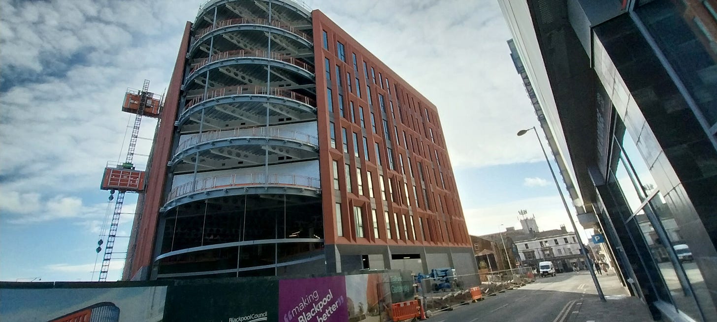 Blackpool in 2025 - Multiversity, housing upgrade and sea defences